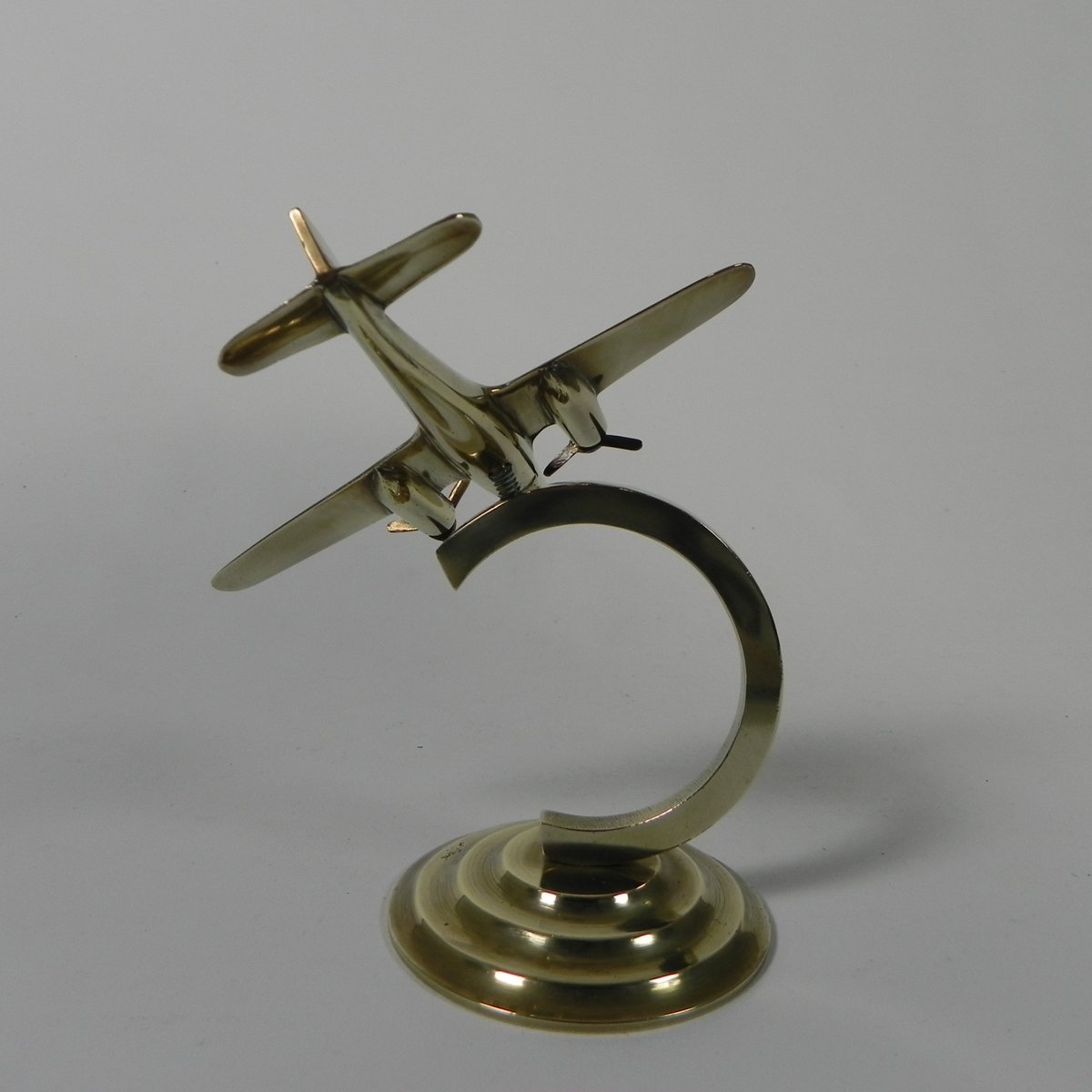 Brass Model of Mosquito Aircraft, 1960s for sale at Pamono