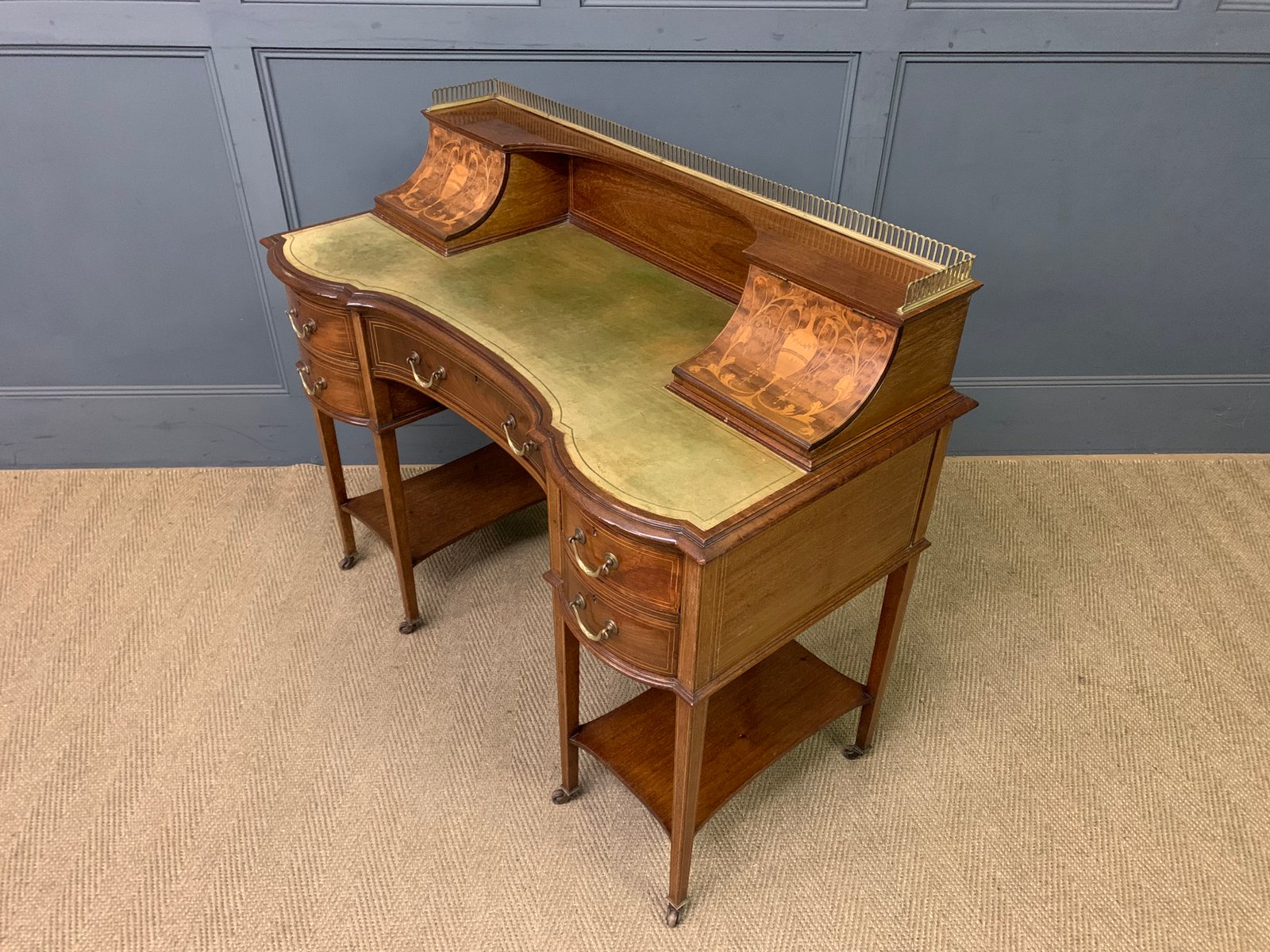 Antique Writing Desk from Edwards and Roberts, 1900 for sale at Pamono