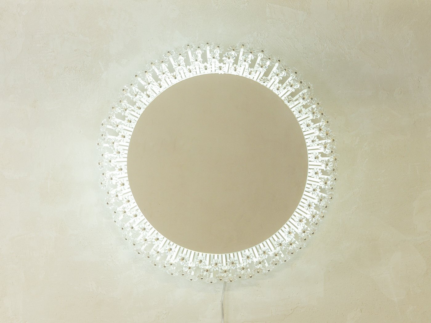 Vintage Space Age Mirror, 1960s for sale at Pamono