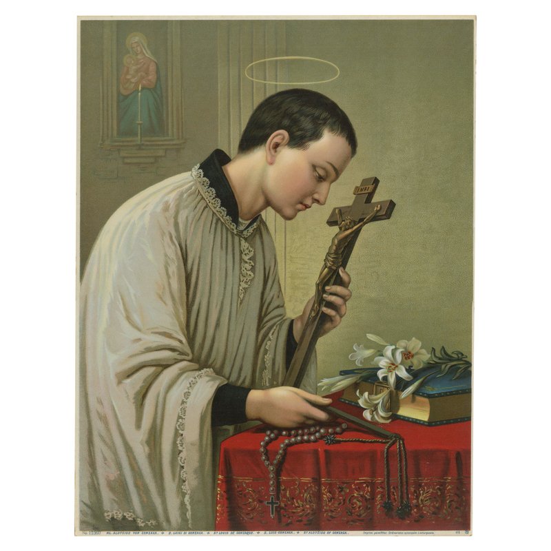 St. Aloysius Gonzaga, 1900, Paper for sale at Pamono