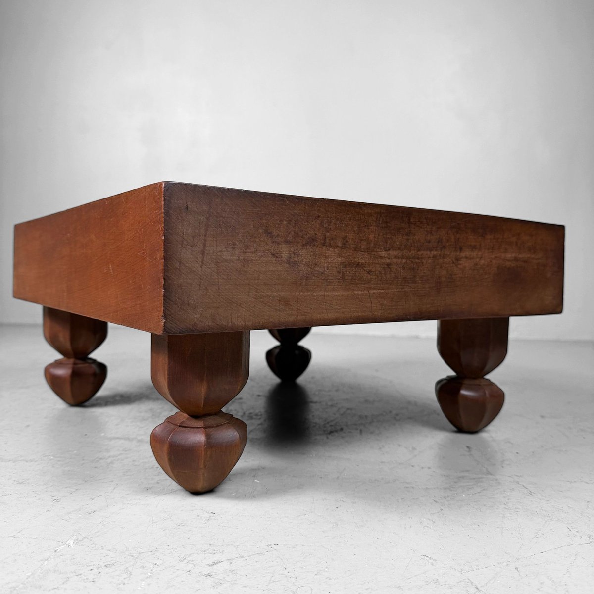 Japanese Goban Go Board Low Display Table, 1930s for sale at Pamono