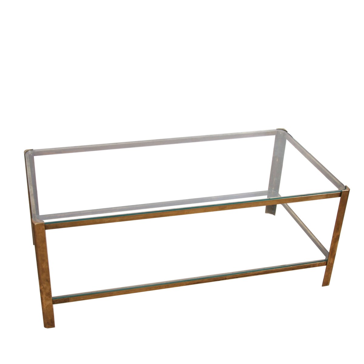 Mid-Century 2-Tier Coffee Table by Jacques Théophile Lepelletier, 1960s ...