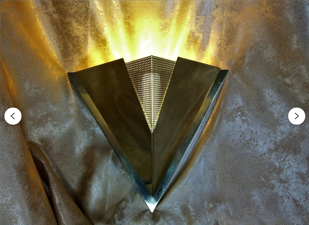 Art Deco Wall Lights from Baumann, 1980s, Set of 2 for sale at Pamono