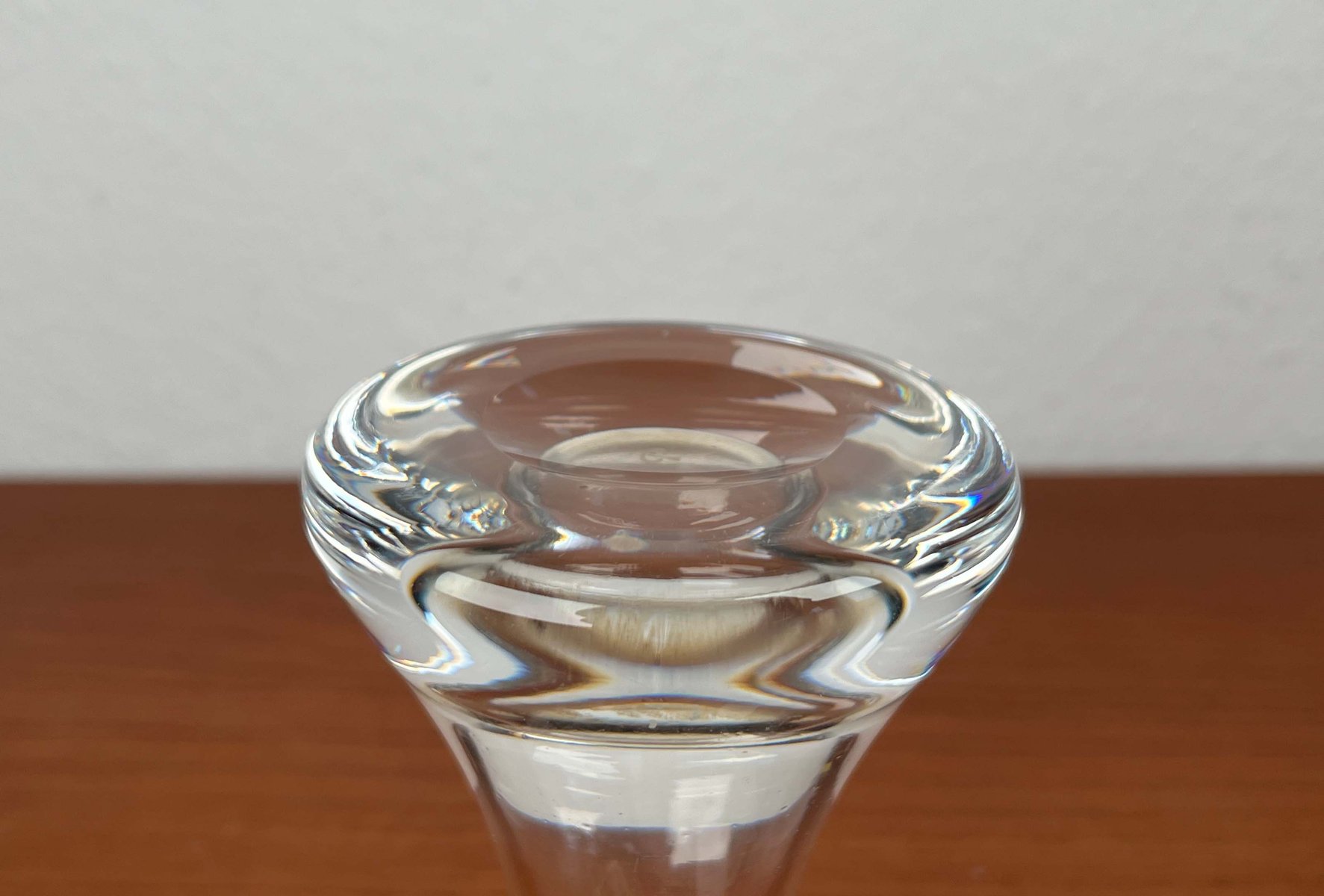 Vintage German Flamingo Series Glass Vase from Peill & Putzler, 1970s ...