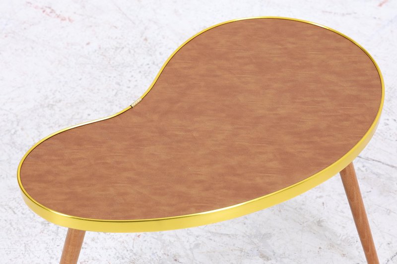 Vintage Kidney-Shaped Table, 1960s for sale at Pamono