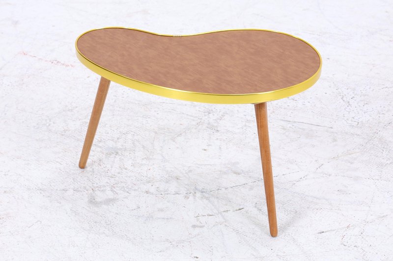 Vintage Kidney-Shaped Table, 1960s for sale at Pamono