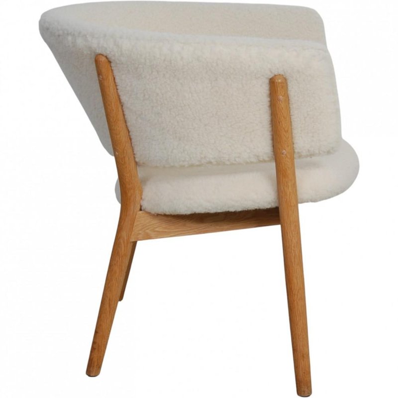 Vintage Model 83 Chair in Sheep Skin by Nanna Ditzel, 2000s for sale at ...