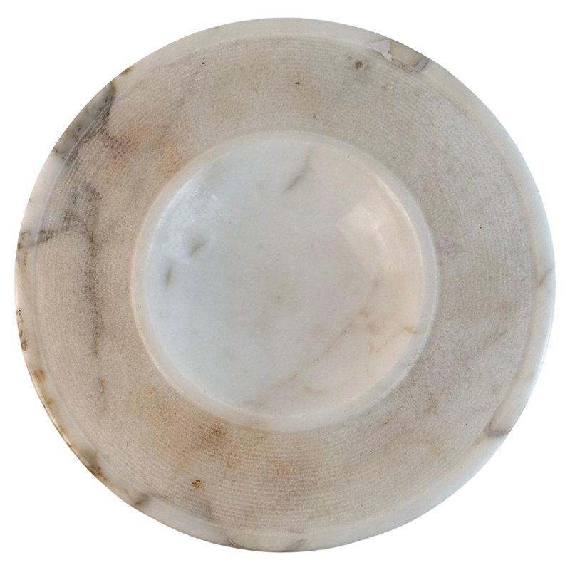 Hand-Carved Carrara Marble Centrepiece by Angelo Mangiarotti for ...