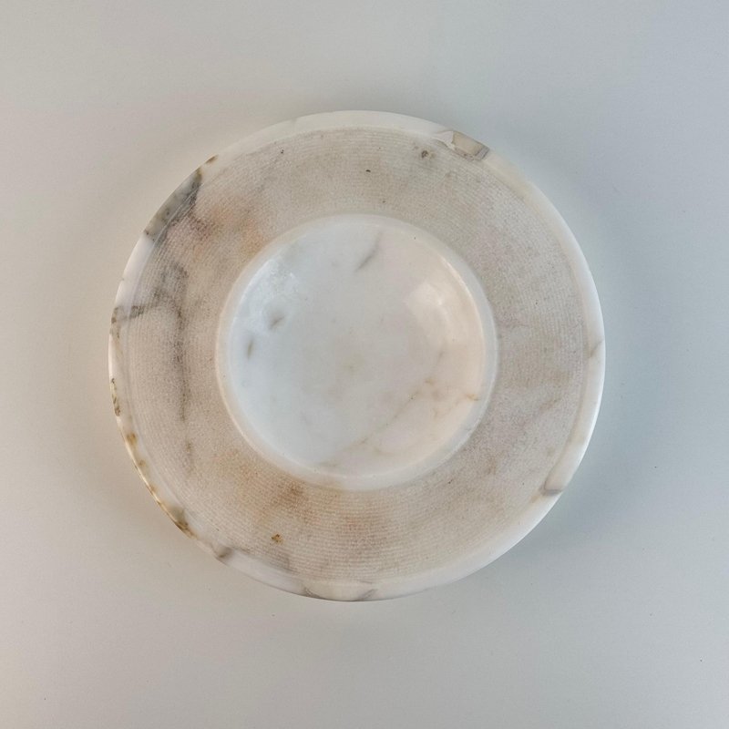 Hand-Carved Carrara Marble Centrepiece by Angelo Mangiarotti for ...