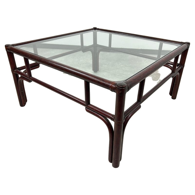 Mid-Century Modern Bamboo Low Table from Gervasoni, 1970s for sale at ...