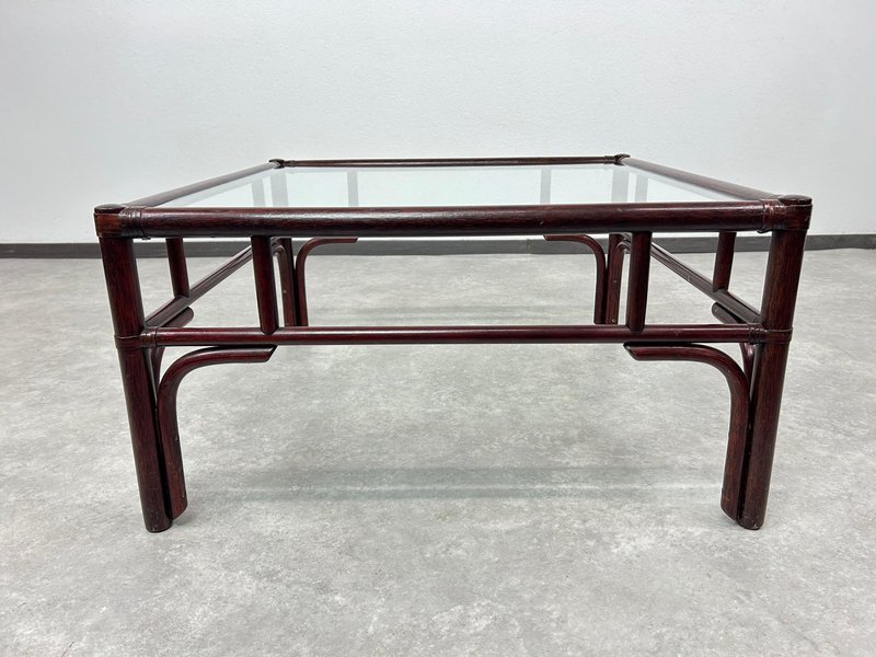 Mid-Century Modern Bamboo Low Table from Gervasoni, 1970s for sale at ...