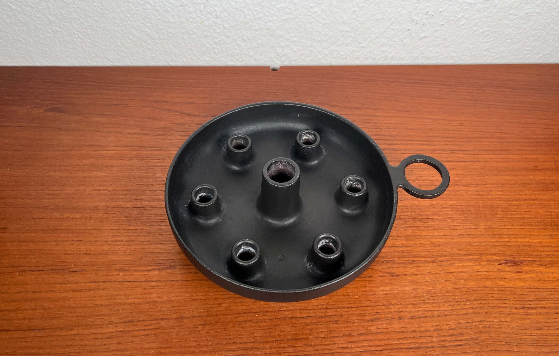 Mid-Century Modern Cast Iron Candleholder by Timo Sarpaneva for ...