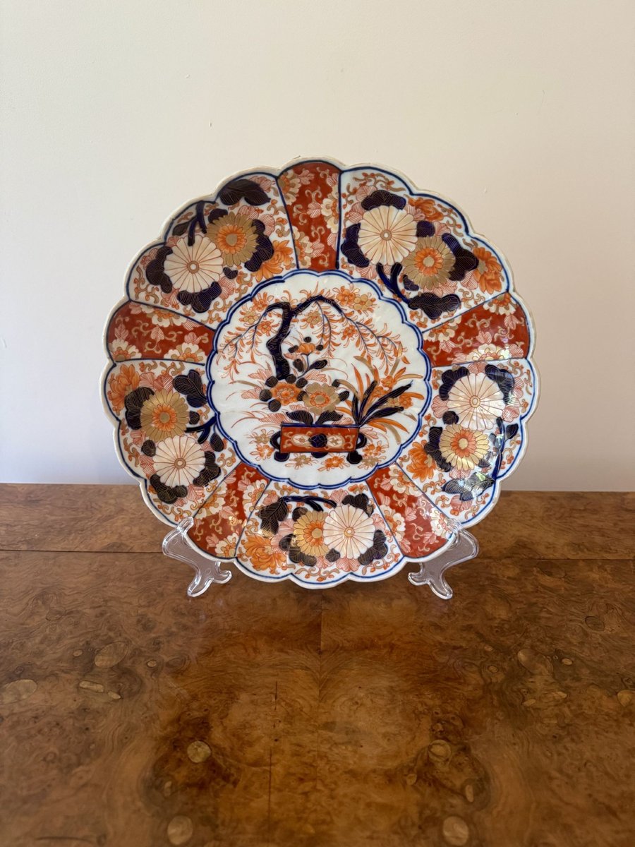 Antique Japanese Imari Plate, 1900s for sale at Pamono