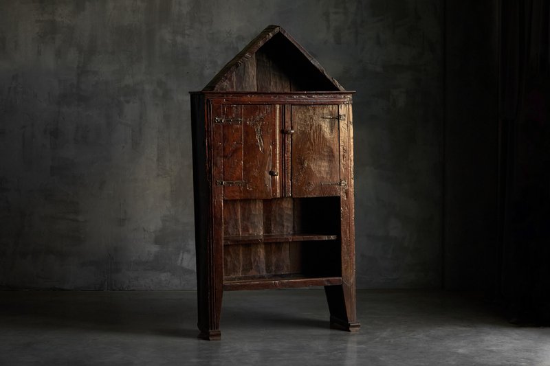Antique French Art Populaire Vernacular Cabinet for sale at Pamono