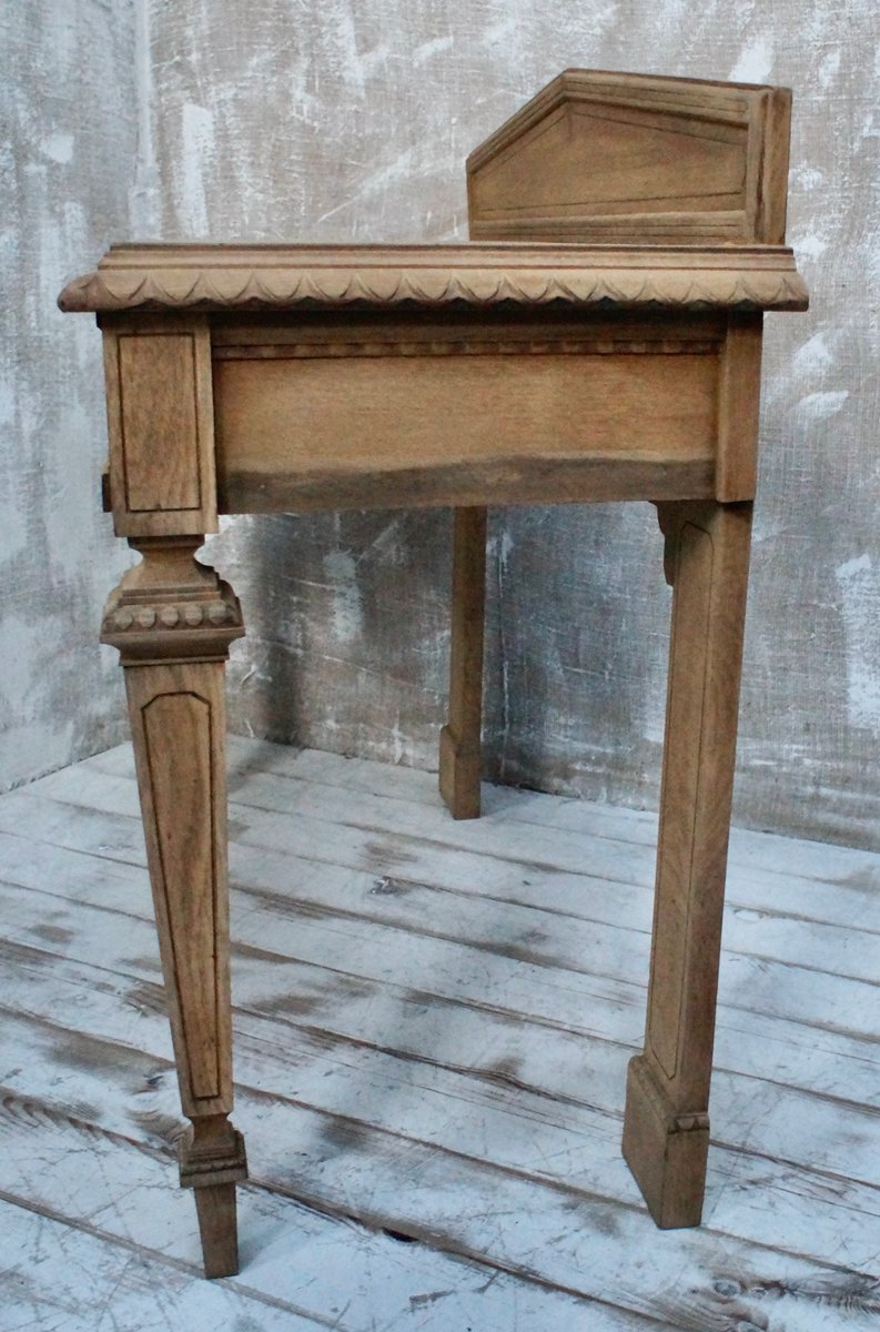 Victorian English Oak Hall Table, 1890 for sale at Pamono