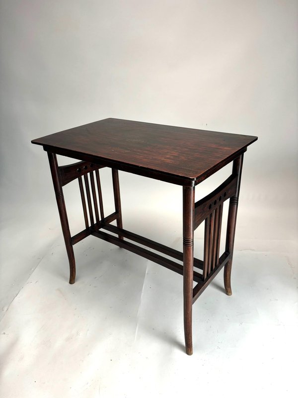 Viennese Secession Beech Coffee Table from J.J. Kohn, 1890s for sale at ...
