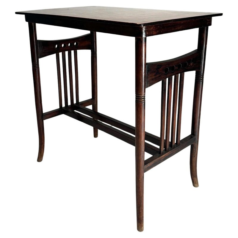 Viennese Secession Beech Coffee Table from J.J. Kohn, 1890s for sale at ...