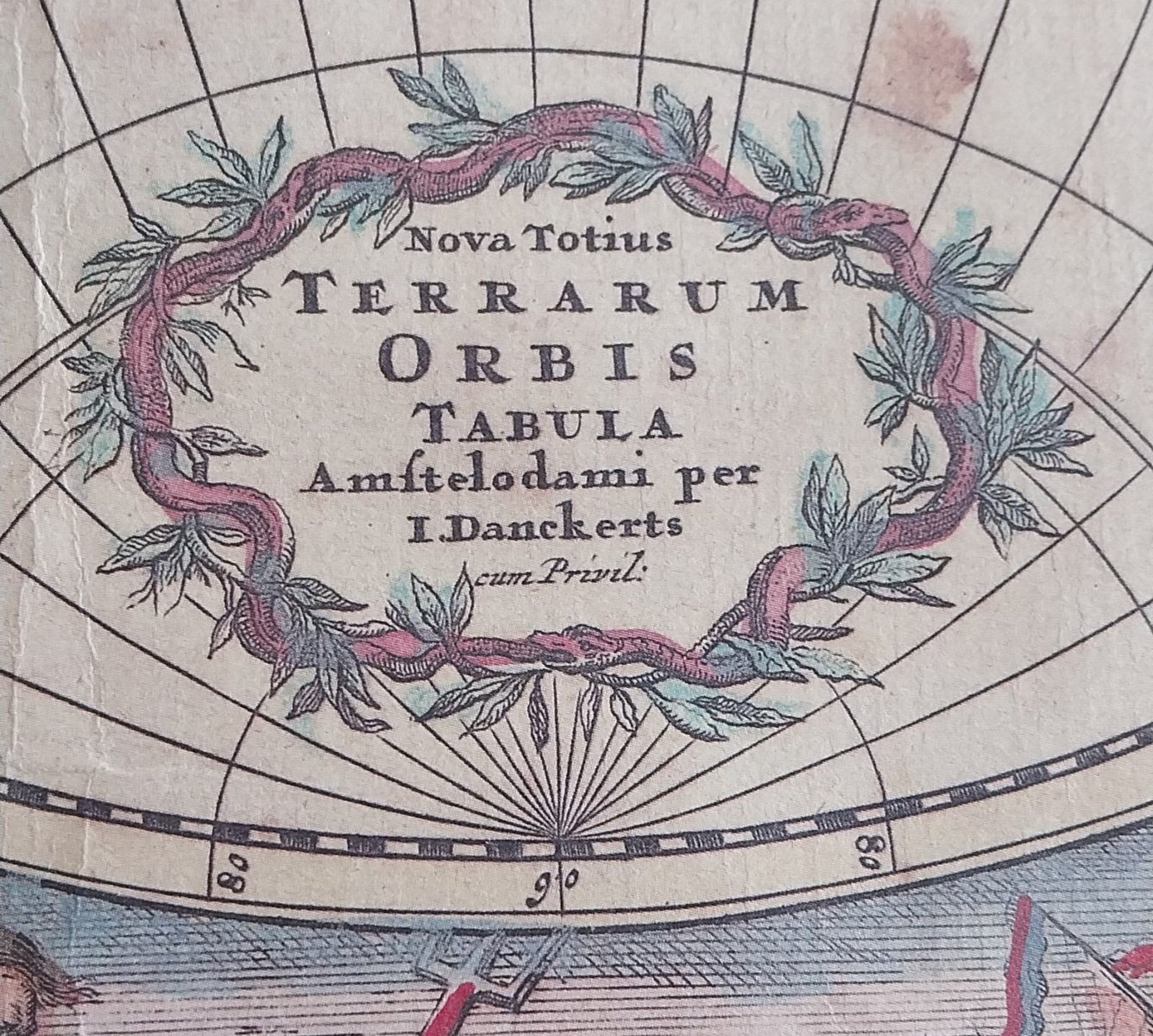 Carta Nova Totius Terrarum Orbis Tabula, Amsterdam, XVII secolo in ...