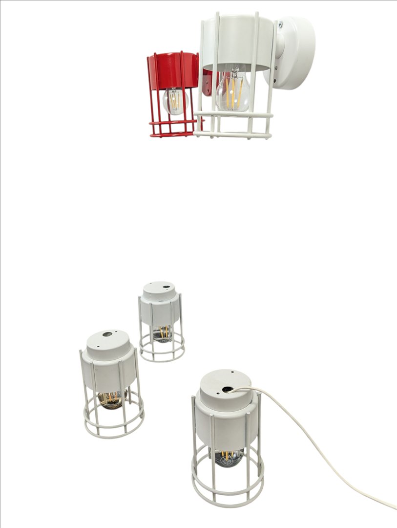 Wall and Ceiling Lamps from Martinelli Luce, 1970s, Set of 5 for sale ...