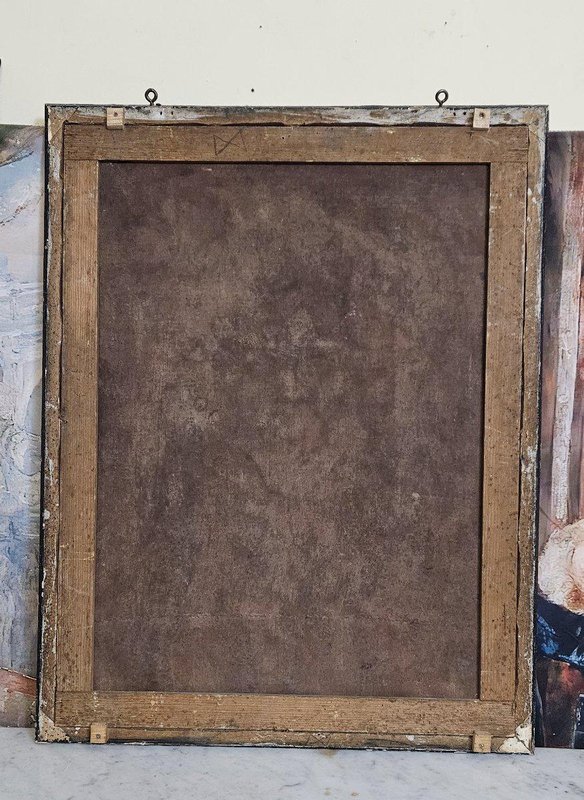 Italian School Artist Madonna And Child 18th Century Oil On Canvas