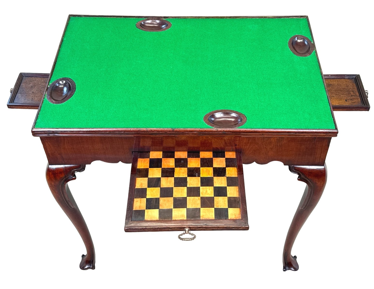 Mahogany Chess and Backgammon Games Table, 1735 for sale at Pamono