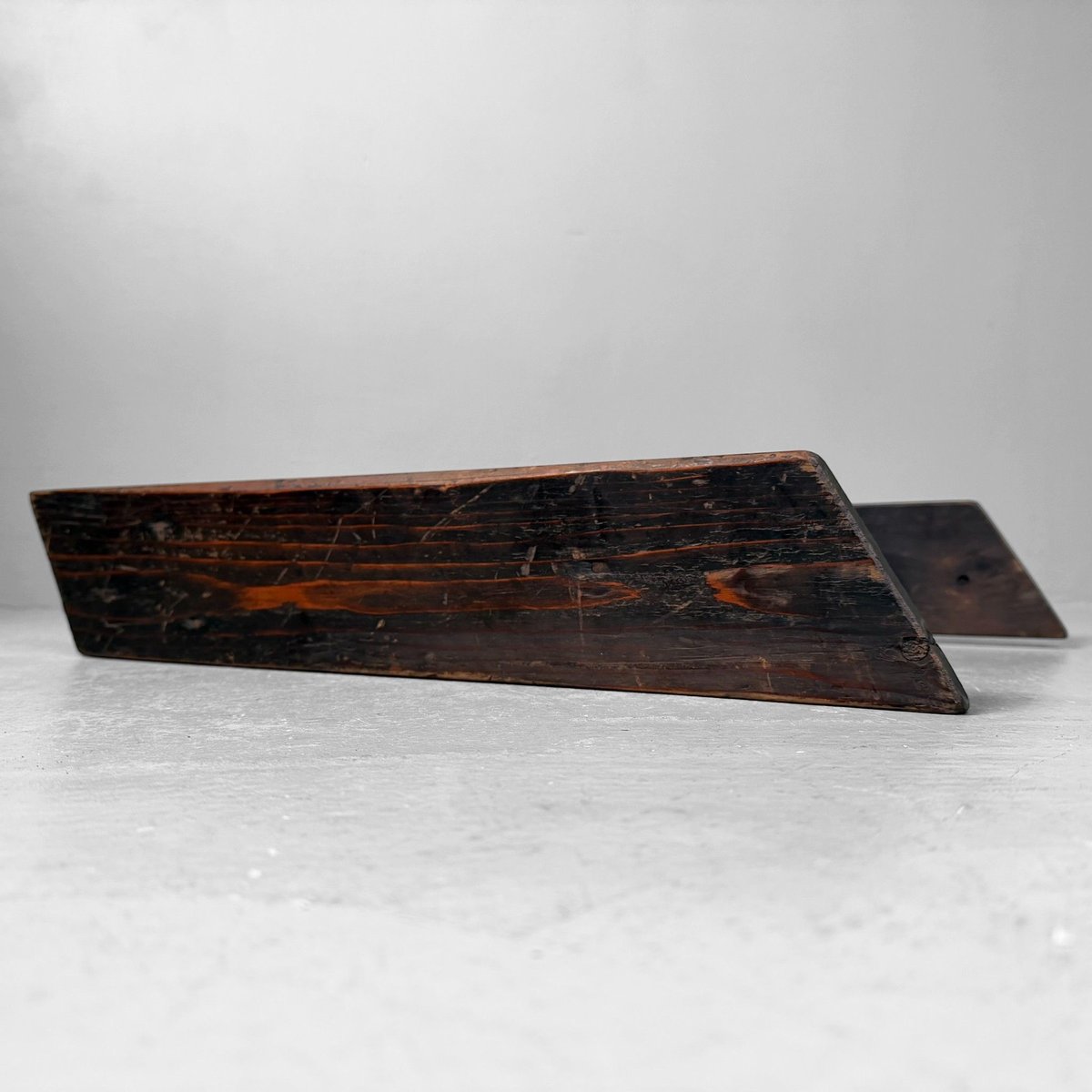 Small Wooden Japanese Ladder with Two Steps, 1940s for sale at Pamono
