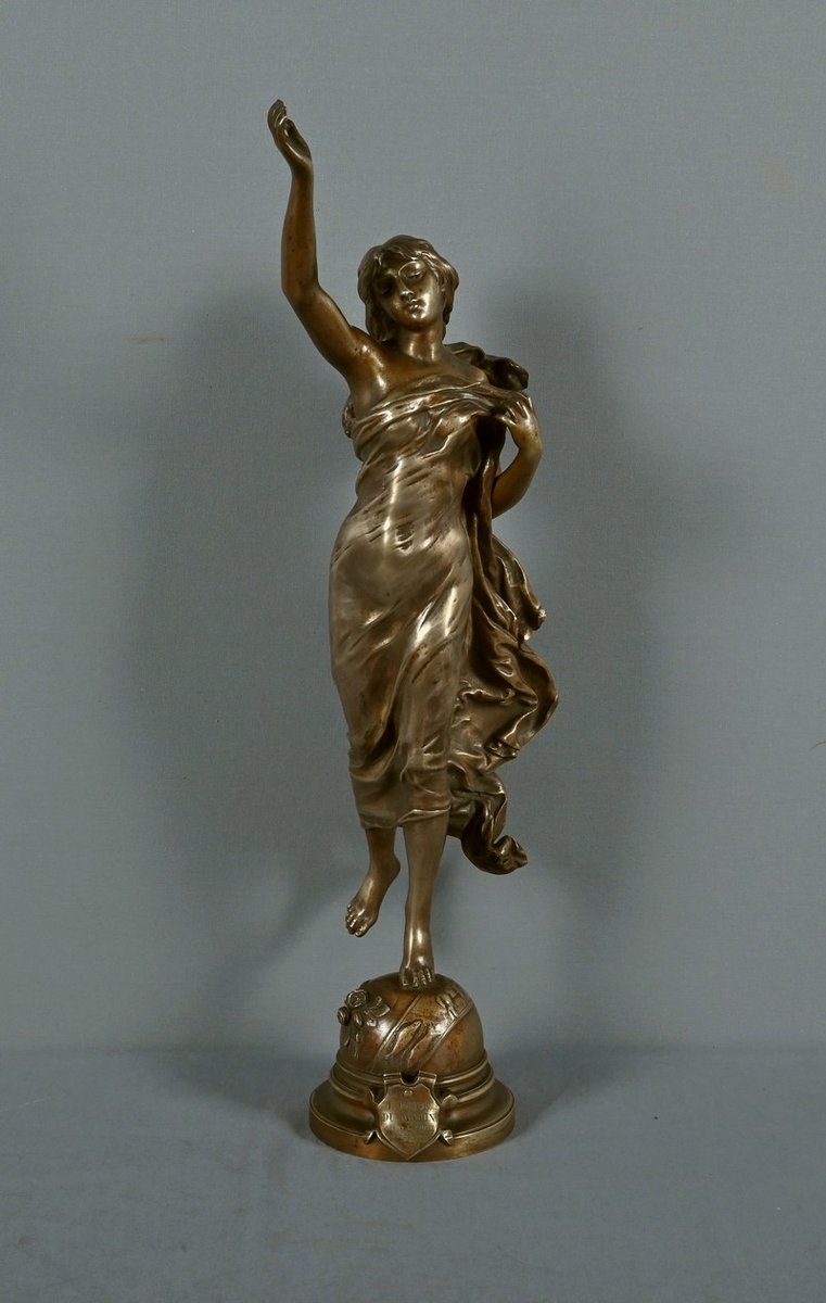 Gaudez, Der Morgenstern, Ende 19. Jh., Bronze bei Pamono kaufen