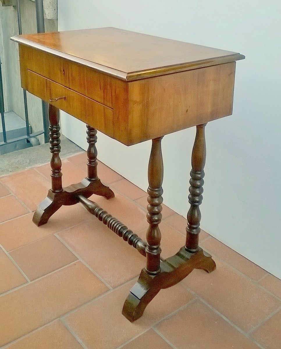 Antique Sewing Table, 1890s for sale at Pamono