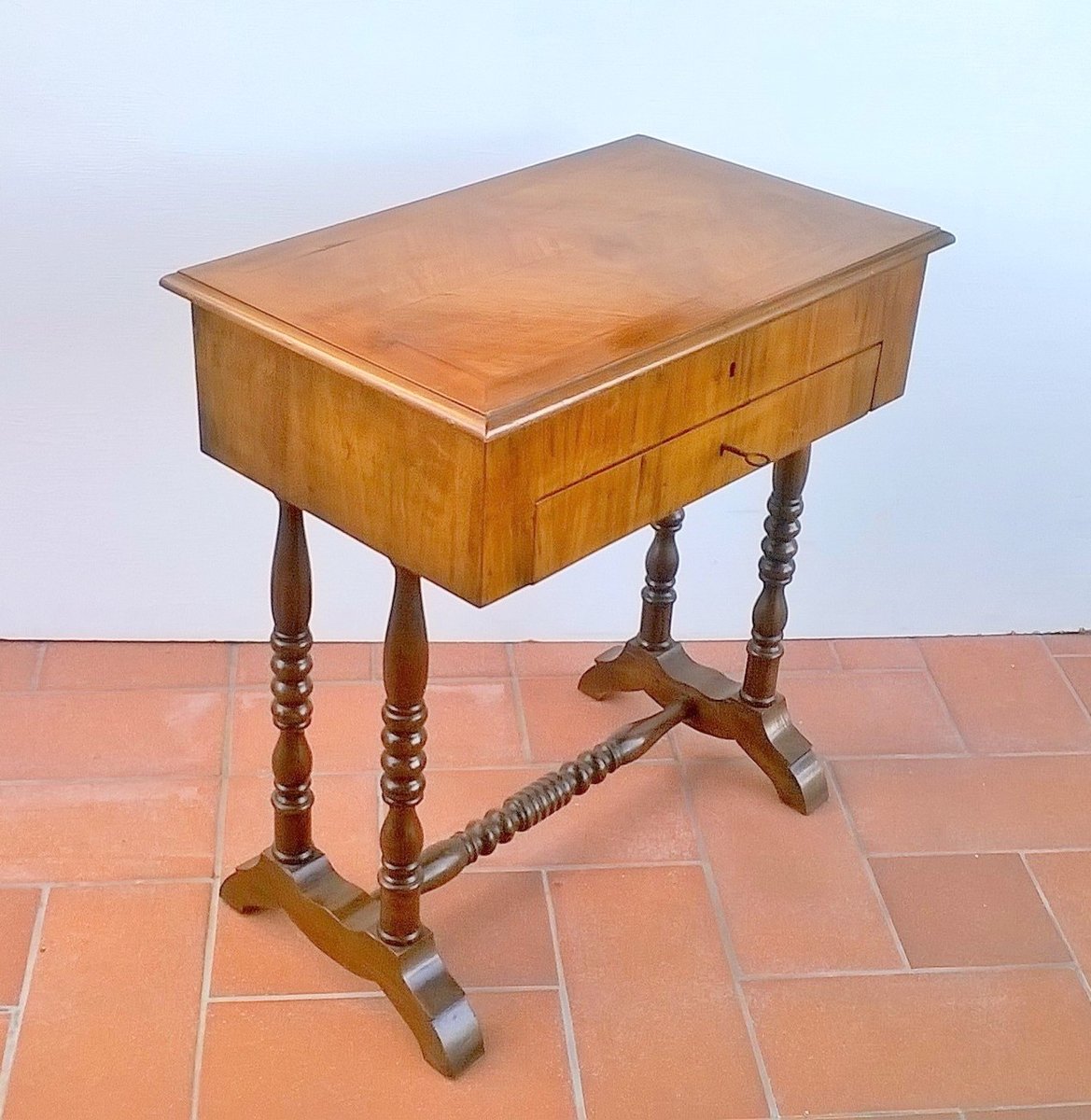 Antique Sewing Table, 1890s for sale at Pamono