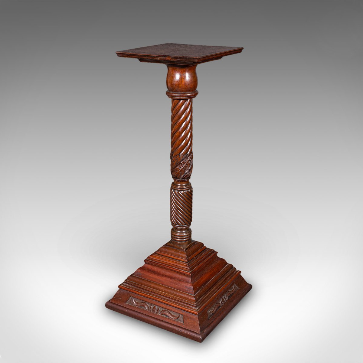 Grande Torchiere Victorienne Antique, Angleterre, 1900s, Set de 2 en ...