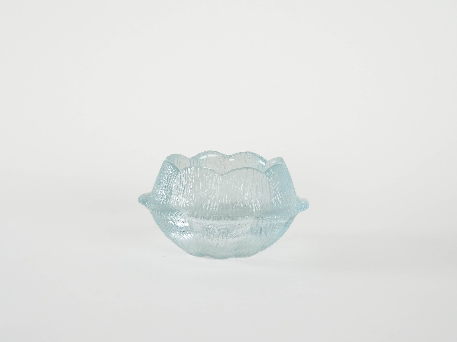 Danish Glass Bowl by Sidse Werner for Holmegaard, 1980s for sale at Pamono
