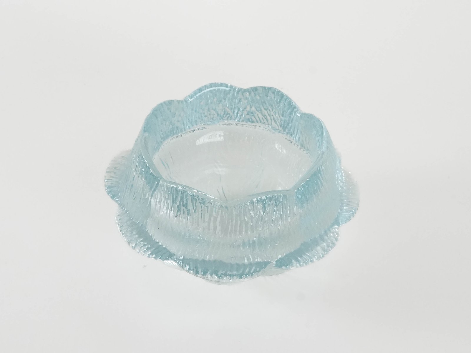Danish Glass Bowl by Sidse Werner for Holmegaard, 1980s for sale at Pamono