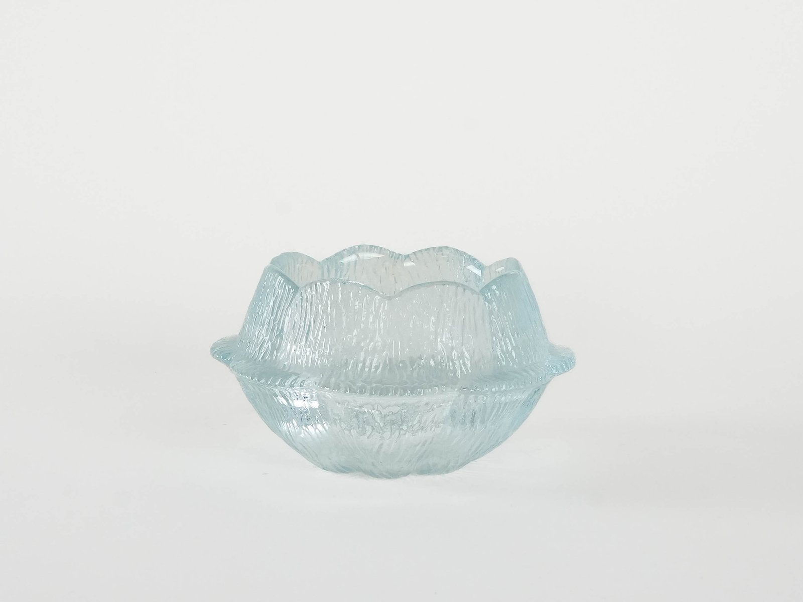 Danish Glass Bowl by Sidse Werner for Holmegaard, 1980s for sale at Pamono