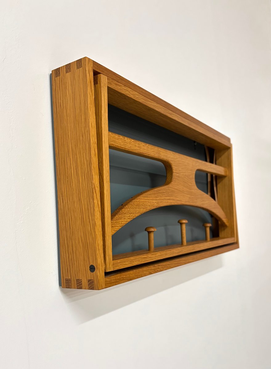 Vintage Wall Hung Valet by Adam Hoff & Paul Østergaard for Virum ...