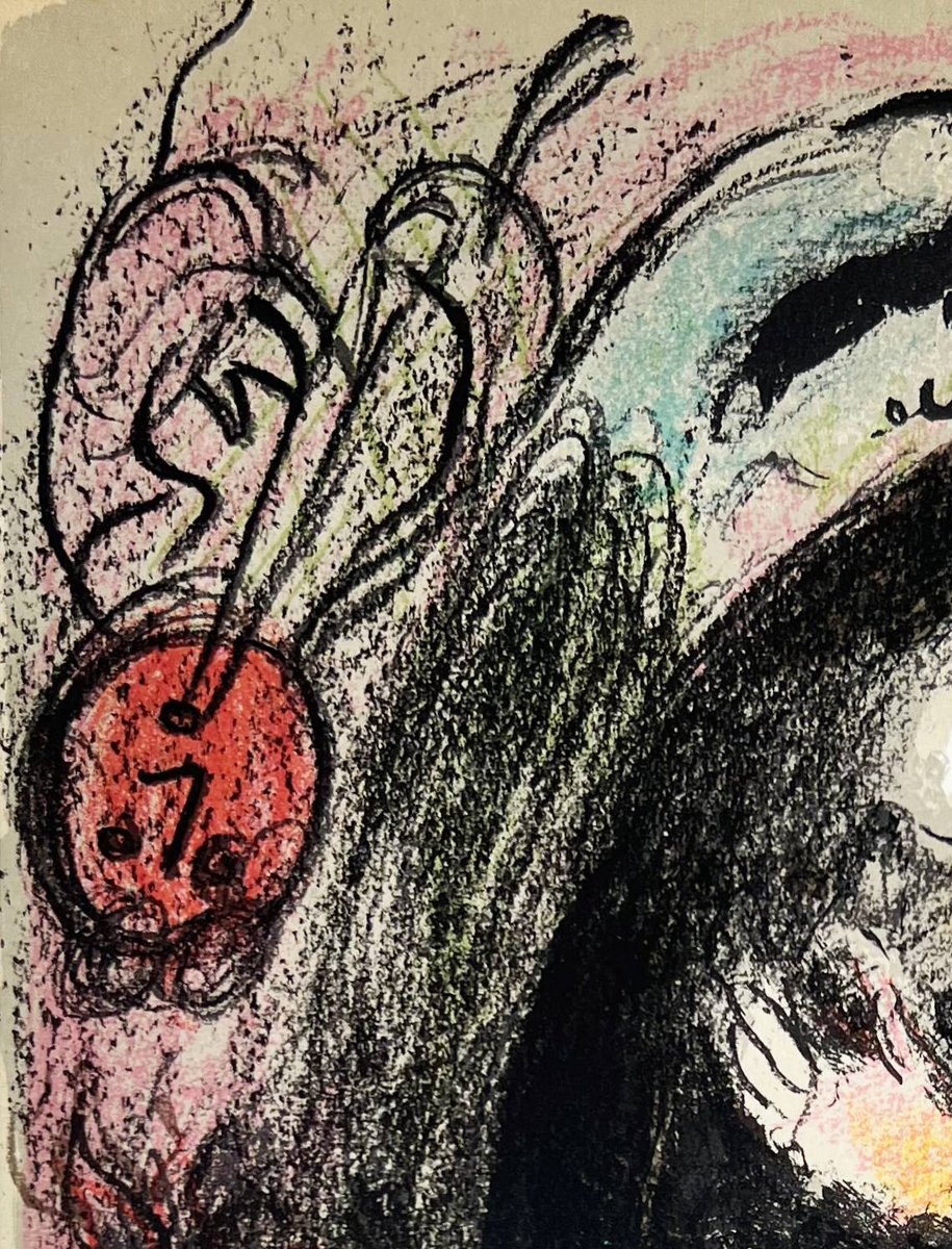 Marc Chagall, Inspiration, 1960, Lithograph for sale at Pamono
