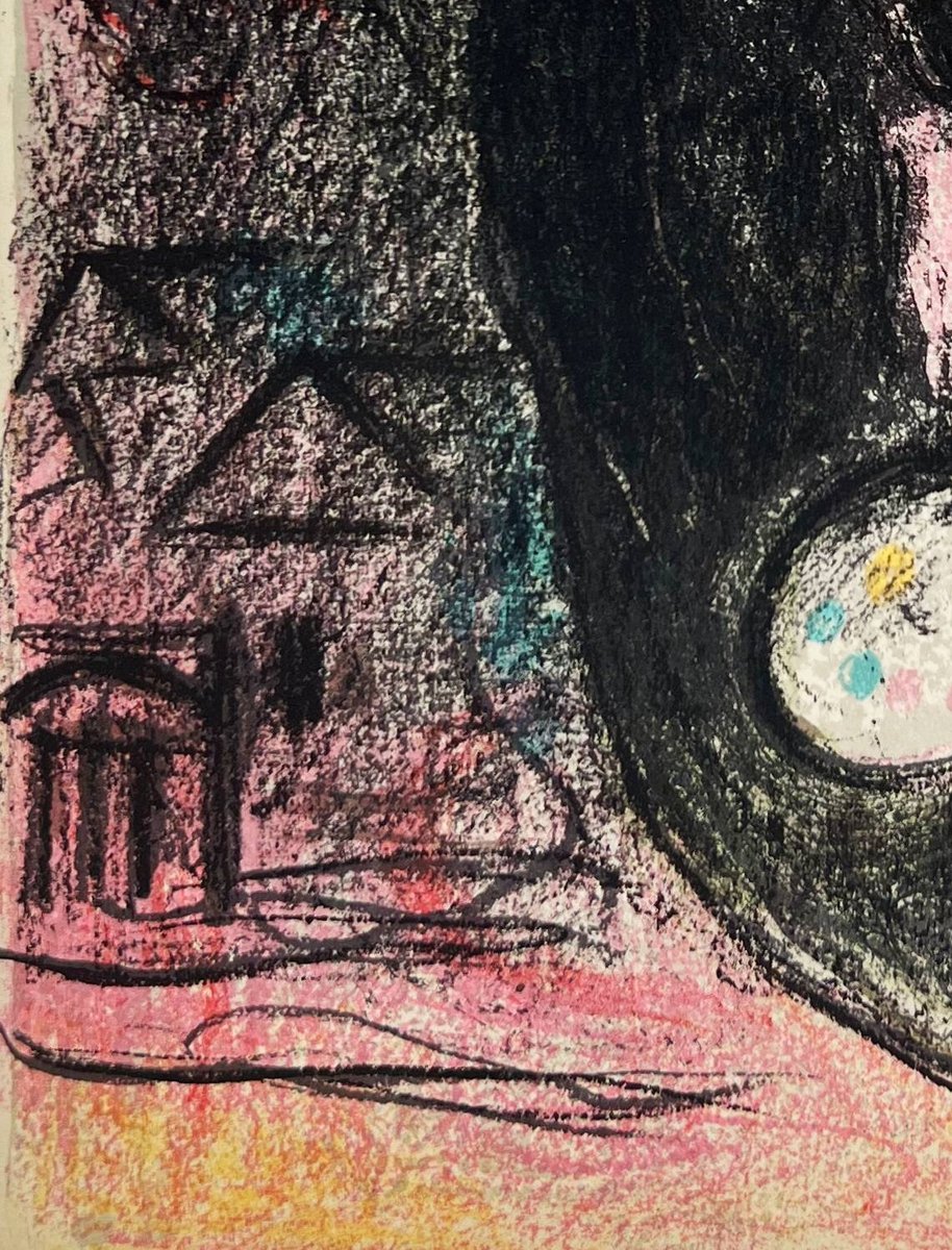 Marc Chagall, Inspiration, 1960, Lithograph for sale at Pamono