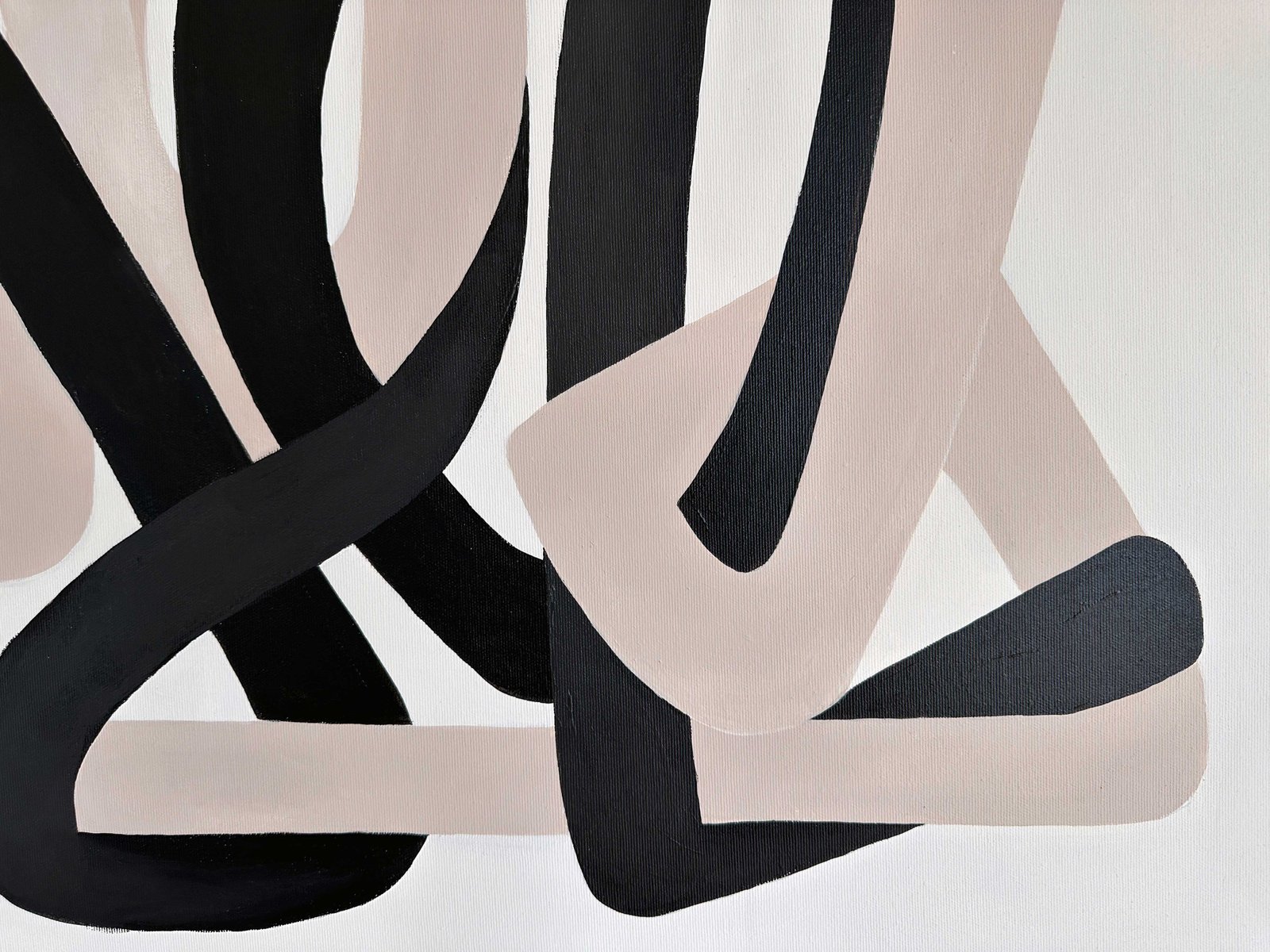 Amanda Andersen, Strings III, Acrylmalerei auf Leinwand, 2025 bei ...