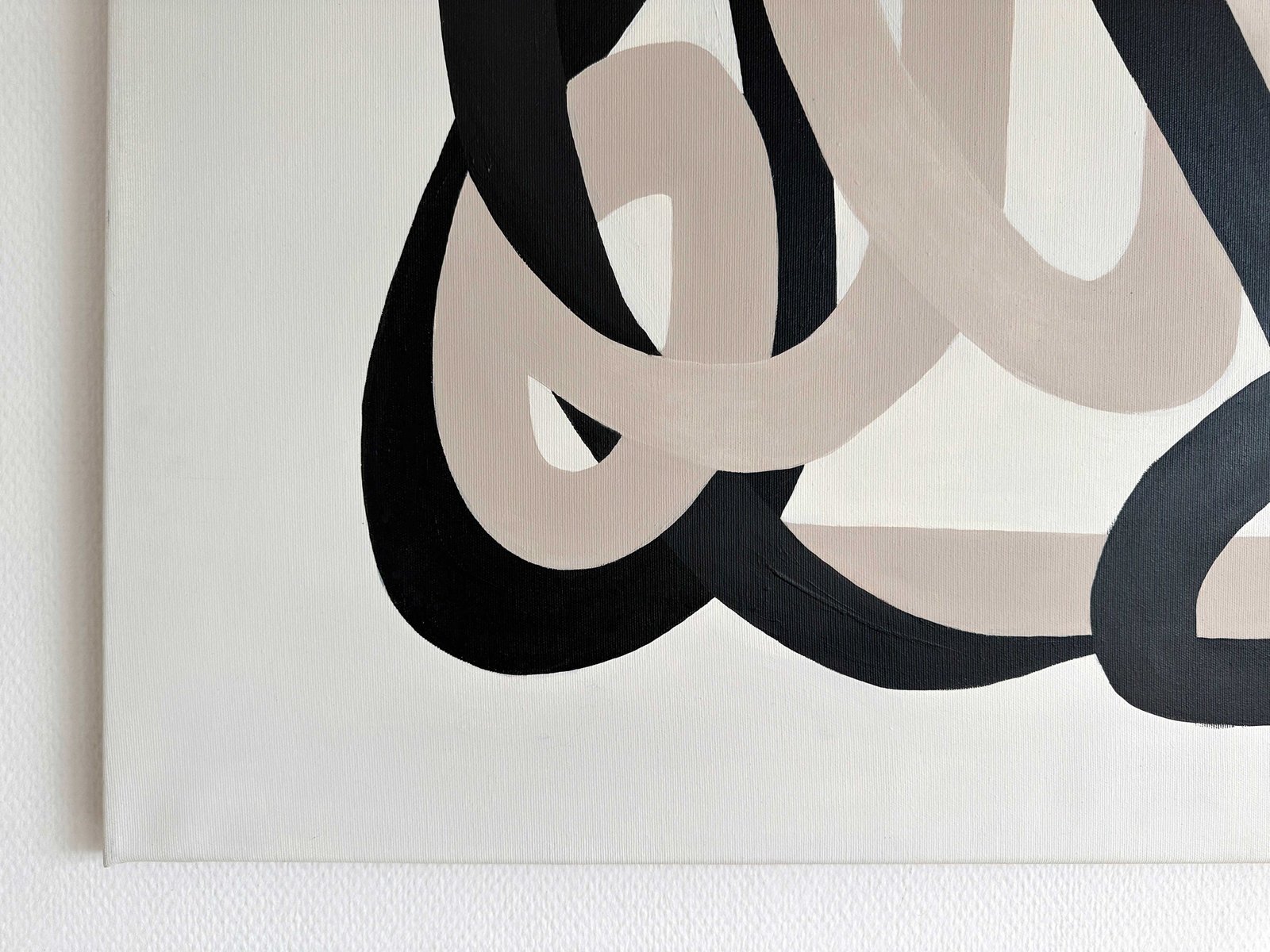 Amanda Andersen, Strings III, Acrylmalerei auf Leinwand, 2025 bei ...