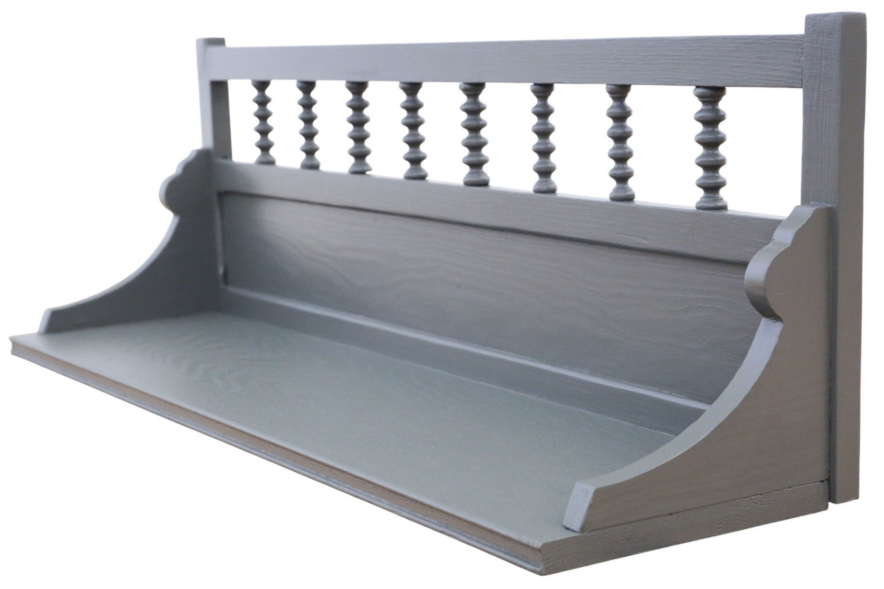 Antique Painted Wall Display Shelf Unit, 1900s for sale at Pamono