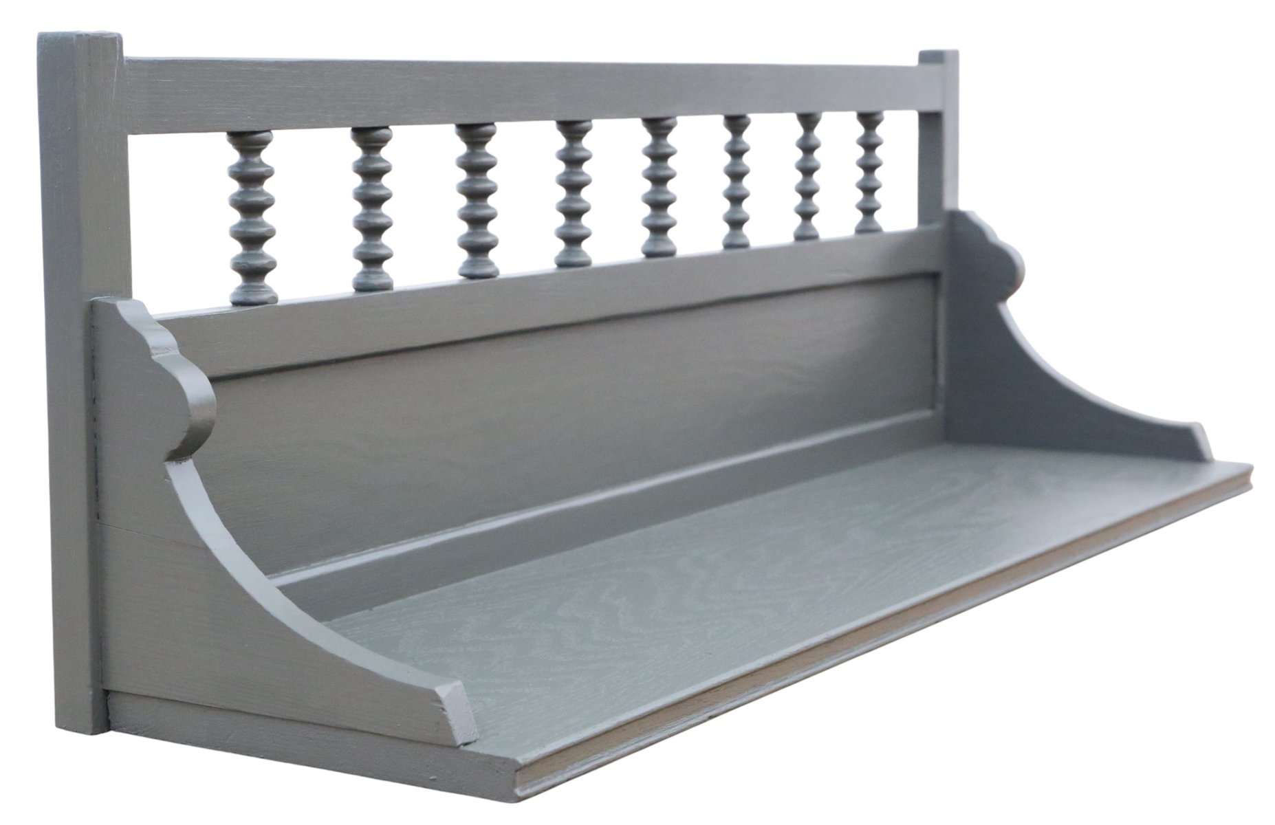 Antique Painted Wall Display Shelf Unit, 1900s for sale at Pamono