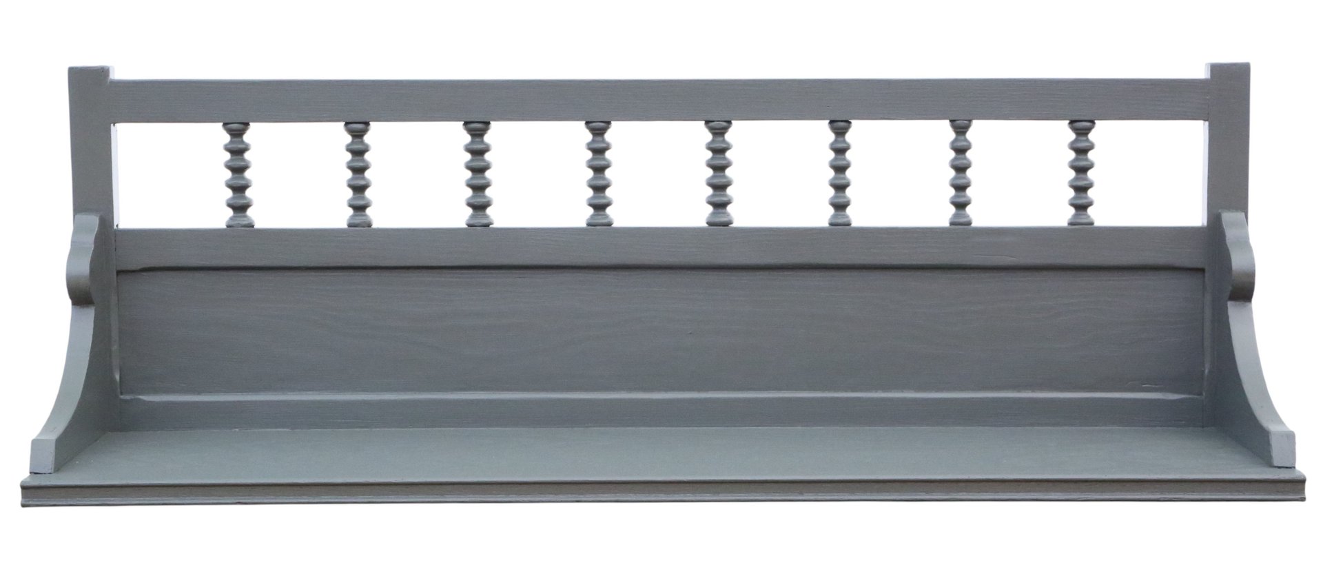 Antique Painted Wall Display Shelf Unit, 1900s for sale at Pamono