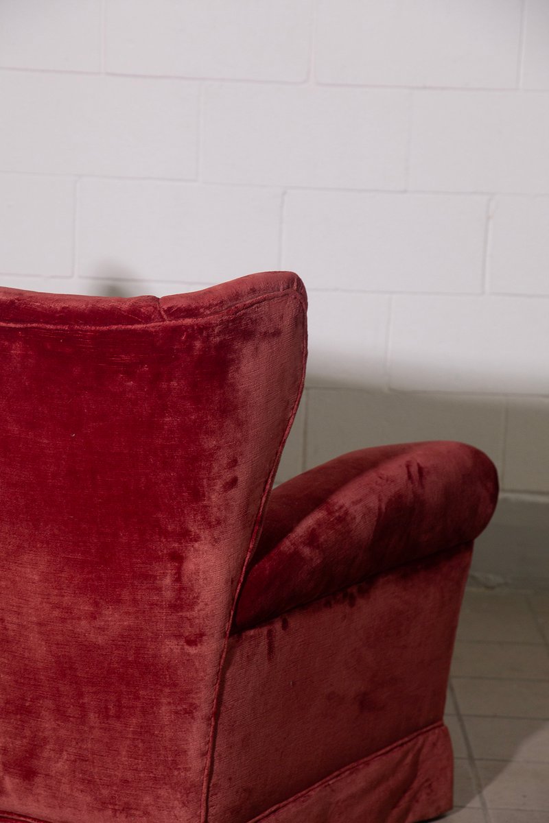 Fauteuils par Paolo Buffa, 1940s, Set de 2 en vente sur Pamono