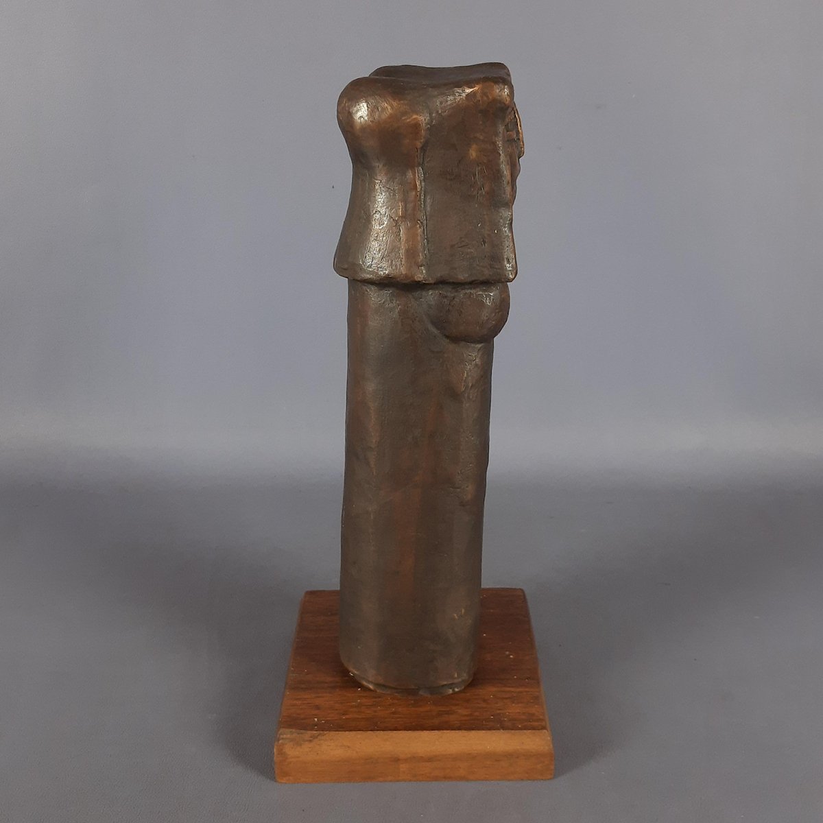 Xante Battaglia, Archaic Figure, 1960s, Bronze on Wood Base for sale at ...