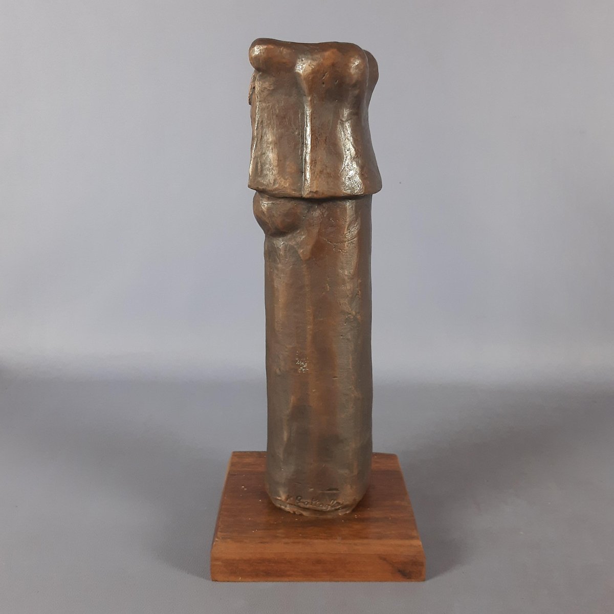 Xante Battaglia, Archaic Figure, 1960s, Bronze on Wood Base for sale at ...