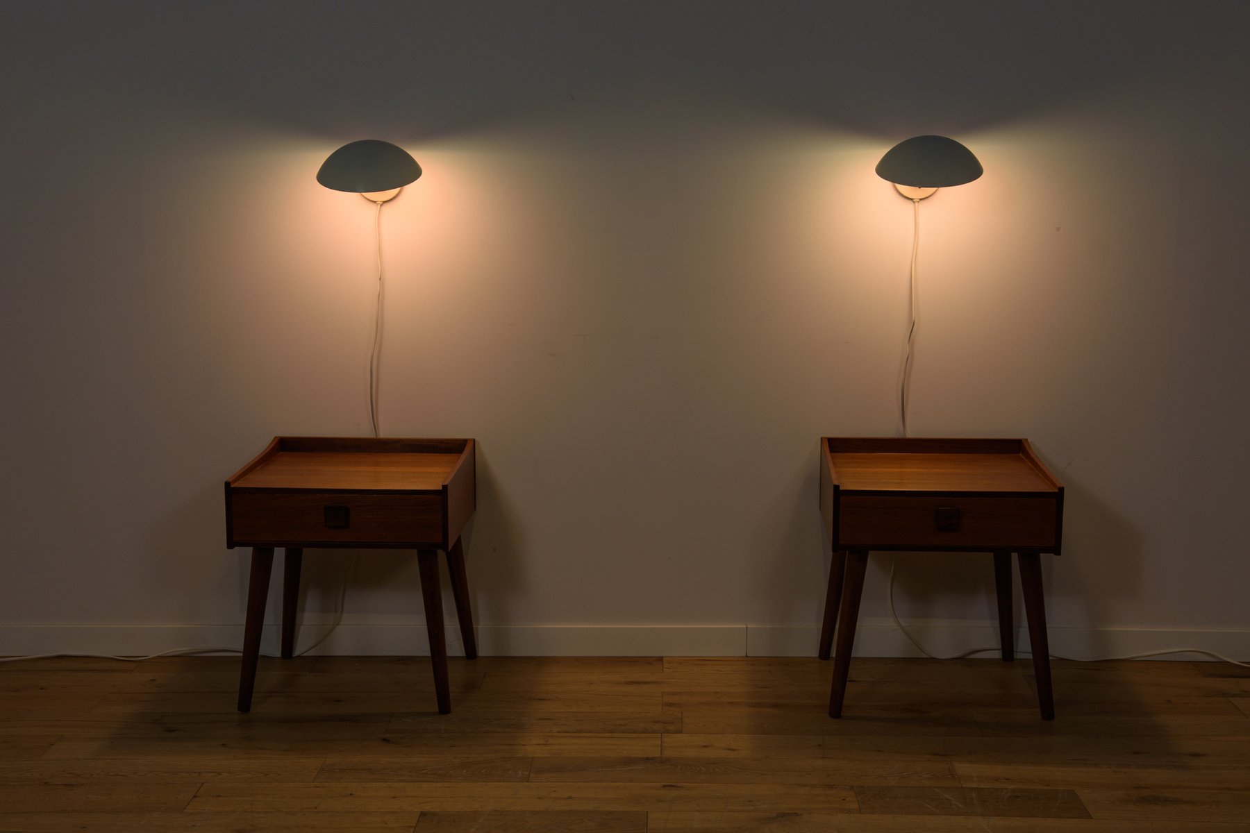 Mid-Century PH Hat Wall Lamps by Poul Henningsen for Louis Poulsen ...