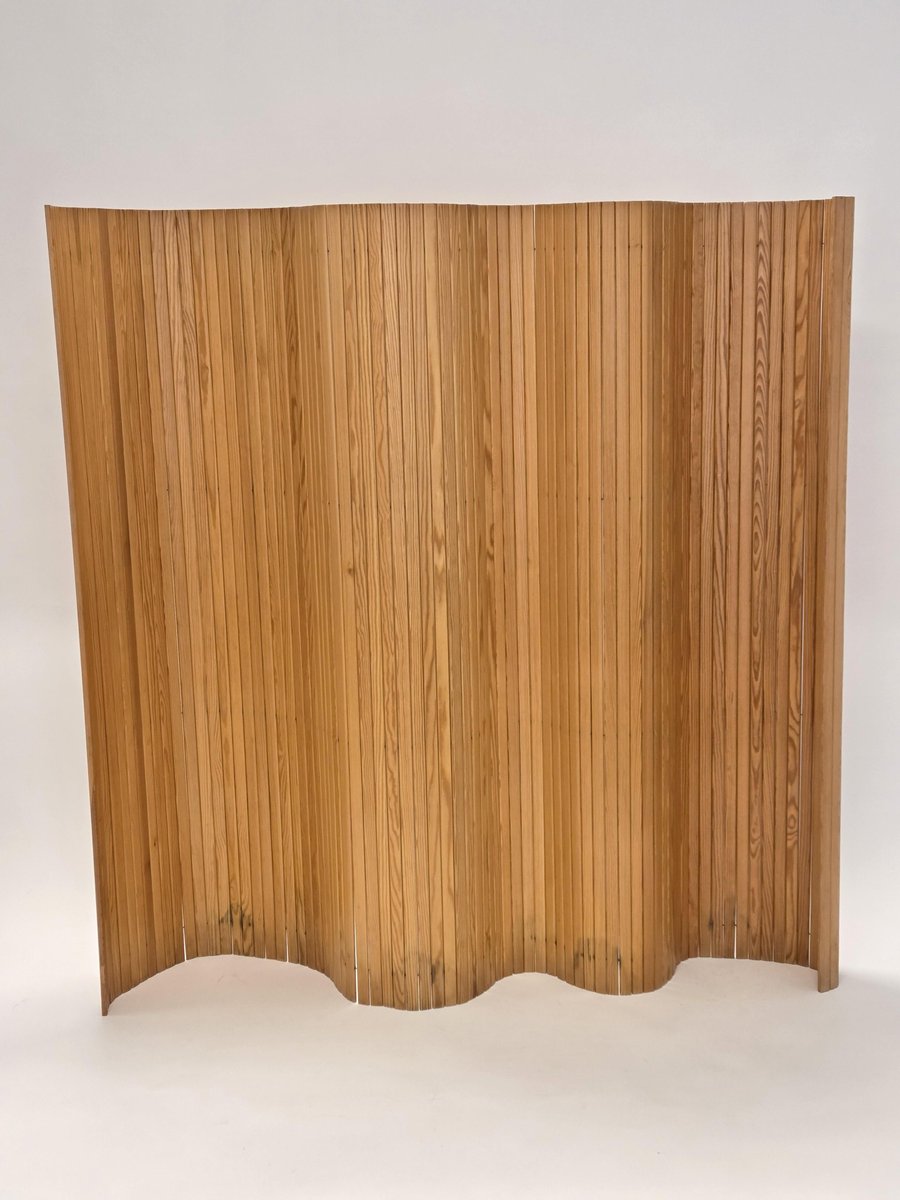 Paravent par Alvar Aalto pour by Artek, 1950s en vente sur Pamono