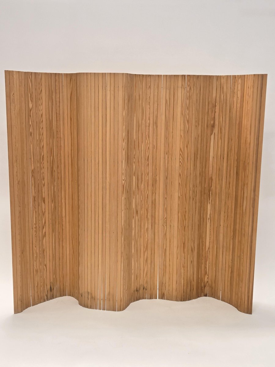 Paravent par Alvar Aalto pour by Artek, 1950s en vente sur Pamono