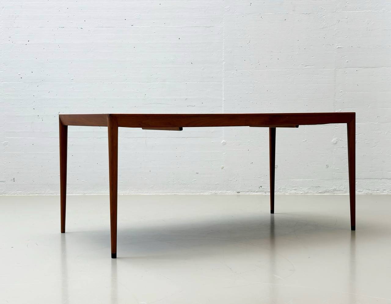 Danish Teak Dining Table by Erik Riisager Hansen for Haslev ...