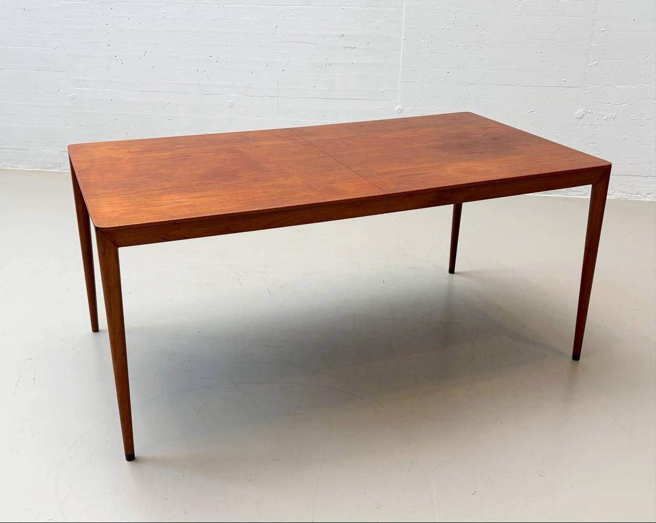 Danish Teak Dining Table by Erik Riisager Hansen for Haslev ...