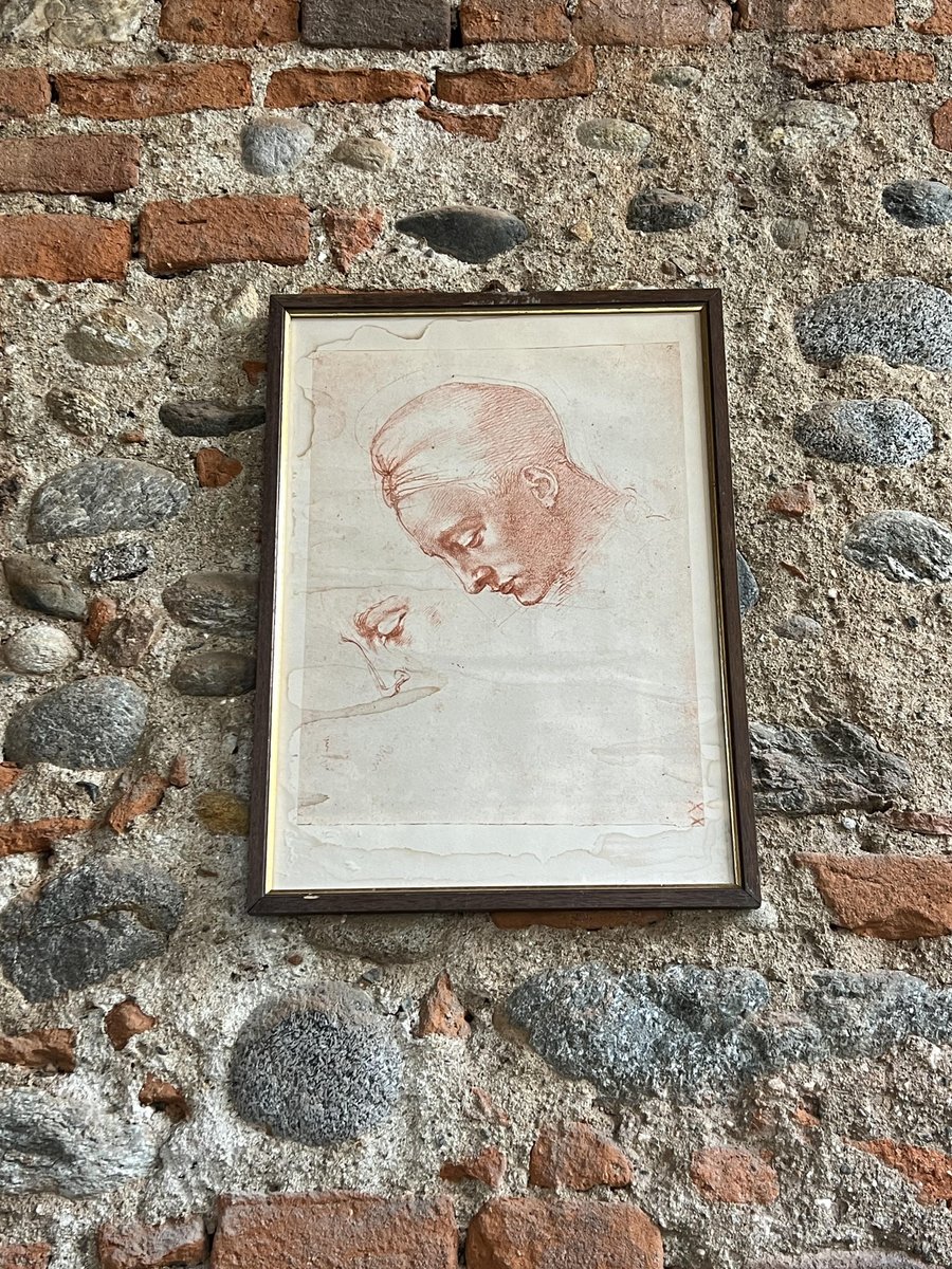 Nach Leonardo Da Vinci, Michelangelo, 1950er, Papier bei Pamono kaufen